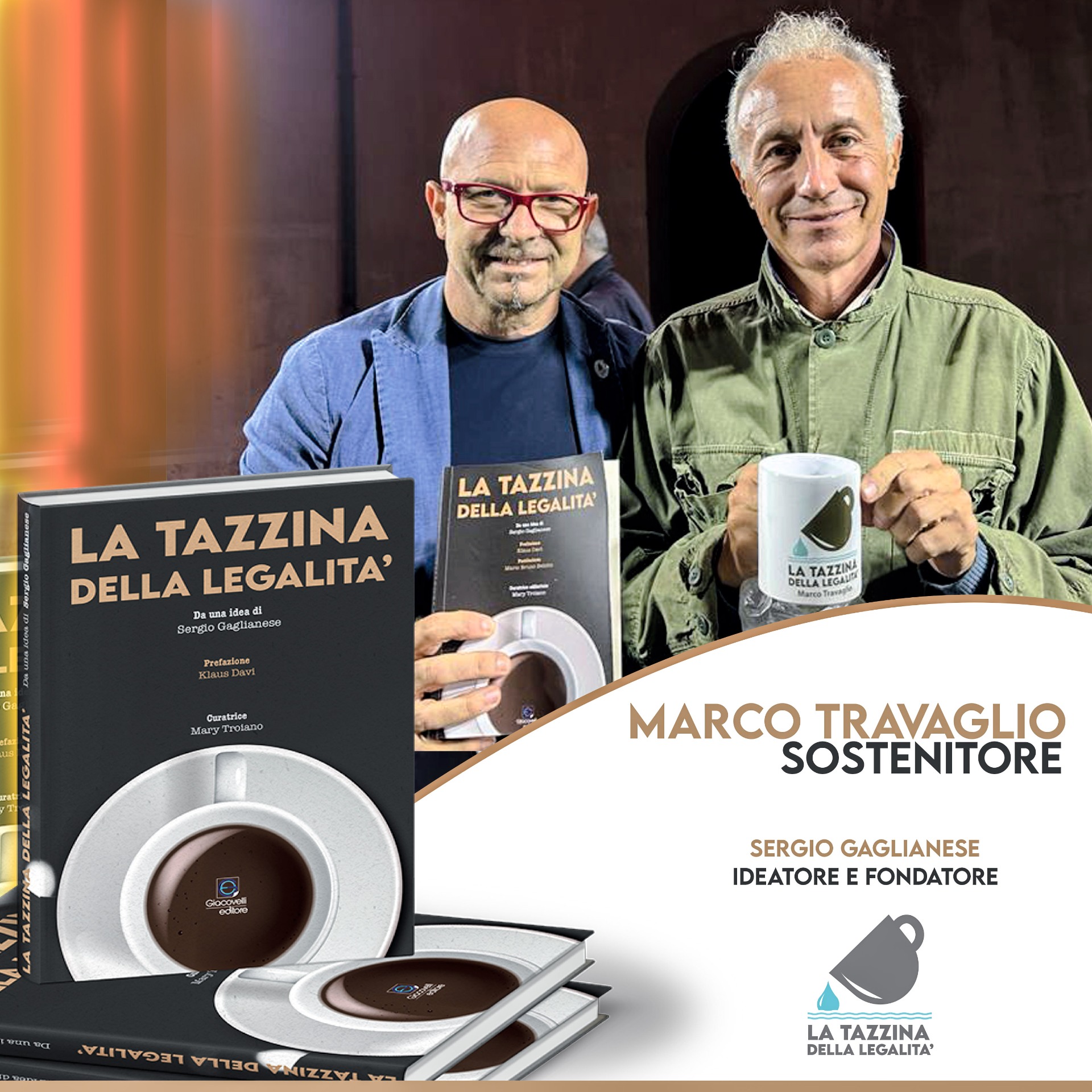 Il libro :: La tazzina della legalità